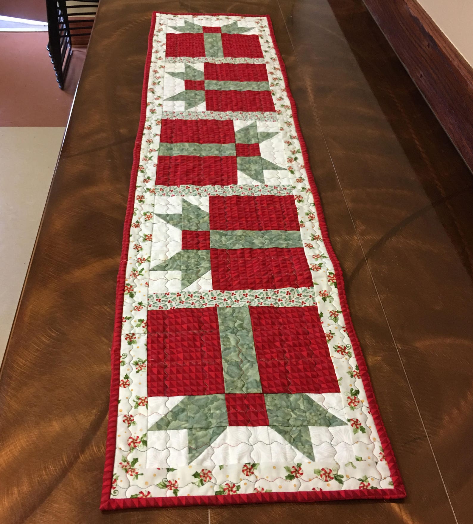 Holiday Packages Table Runner Original Pattern / Pdf Pattern / Original ...