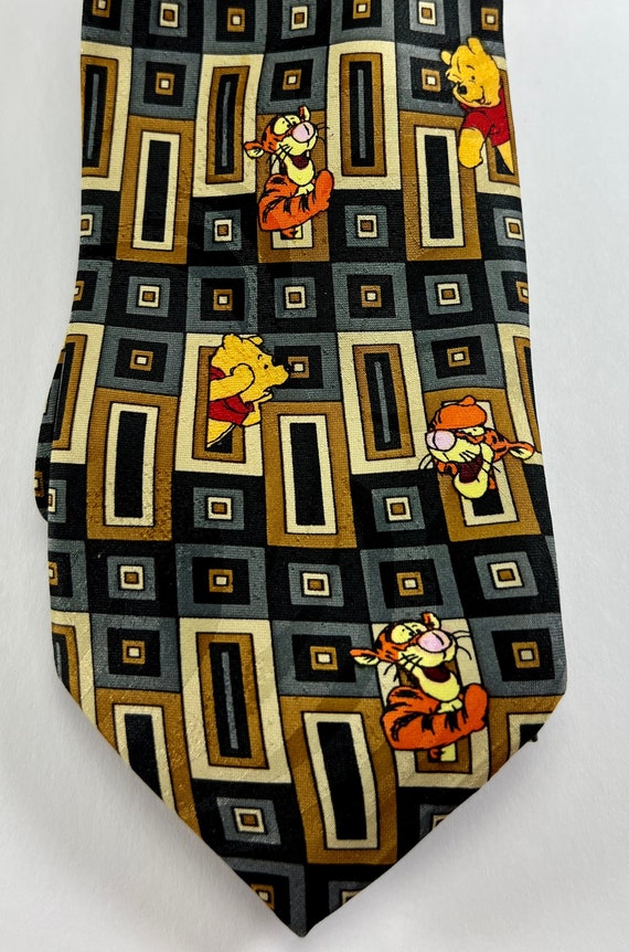 Vintage Disney Winnie the Pooh Necktie / Tigger / A. … - Gem