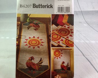 Chicken Table Runner Pattern - Etsy