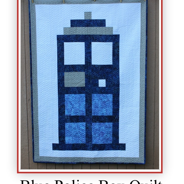 Doctor Who Quilt Pattern - Etsy