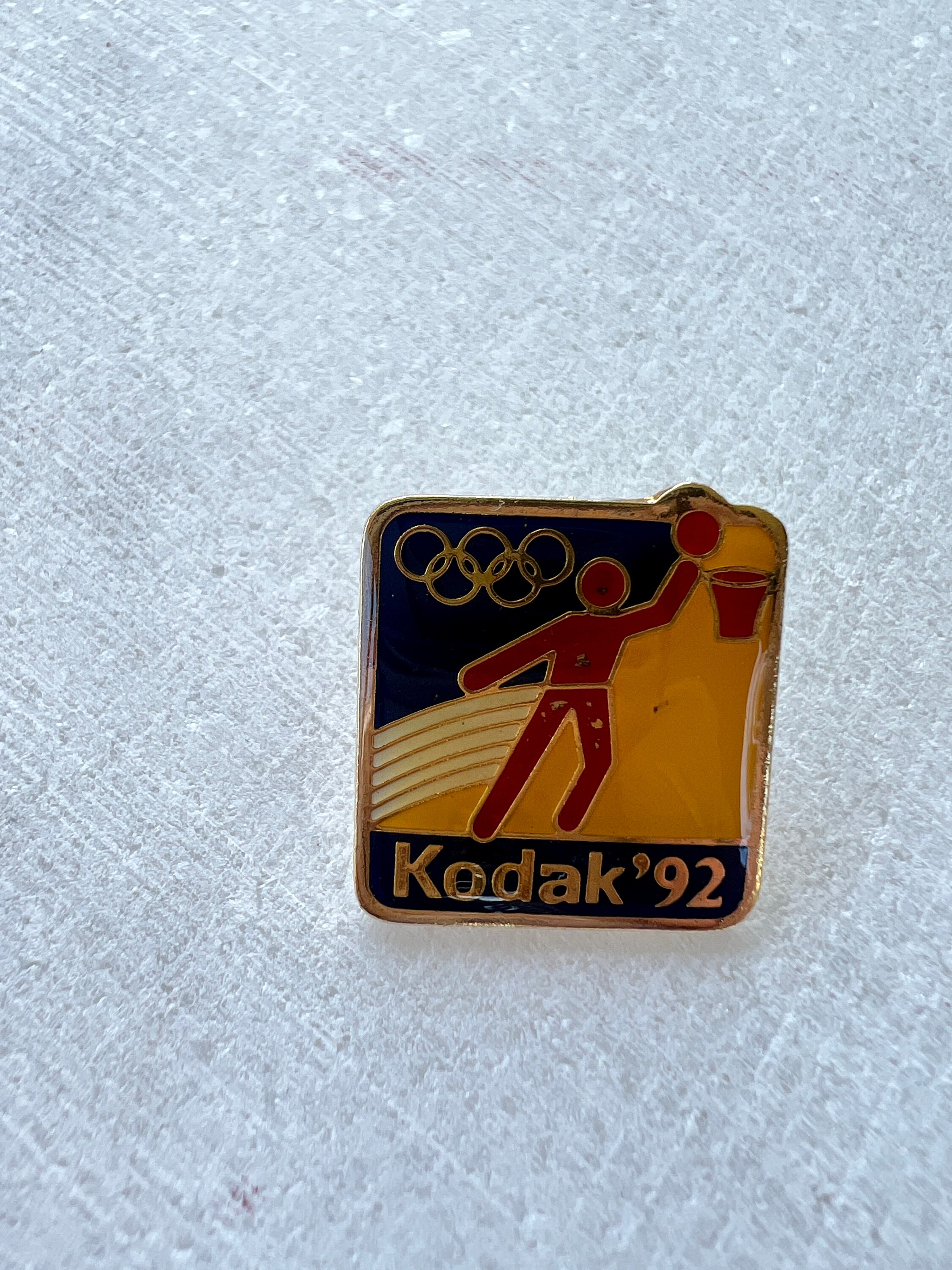 Vintage Kodak '92 Olympics Pin / 1992 / Brooch / Lapel Pin / Olympic ...