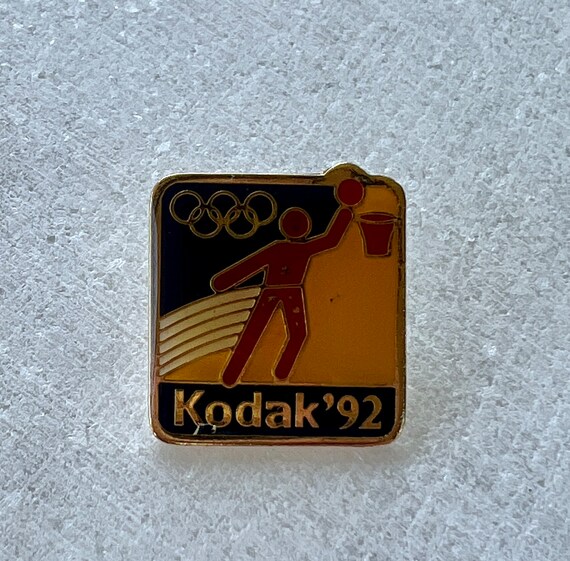 Vintage Kodak '92 Olympics Pin / 1992 / Brooch / Lapel Pin - Etsy