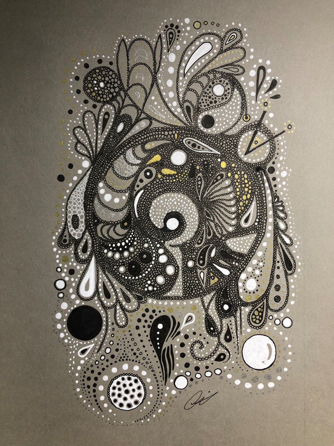 Original Drawing A4 Size Made by Real Artist Signed by Pen. Authentic ...