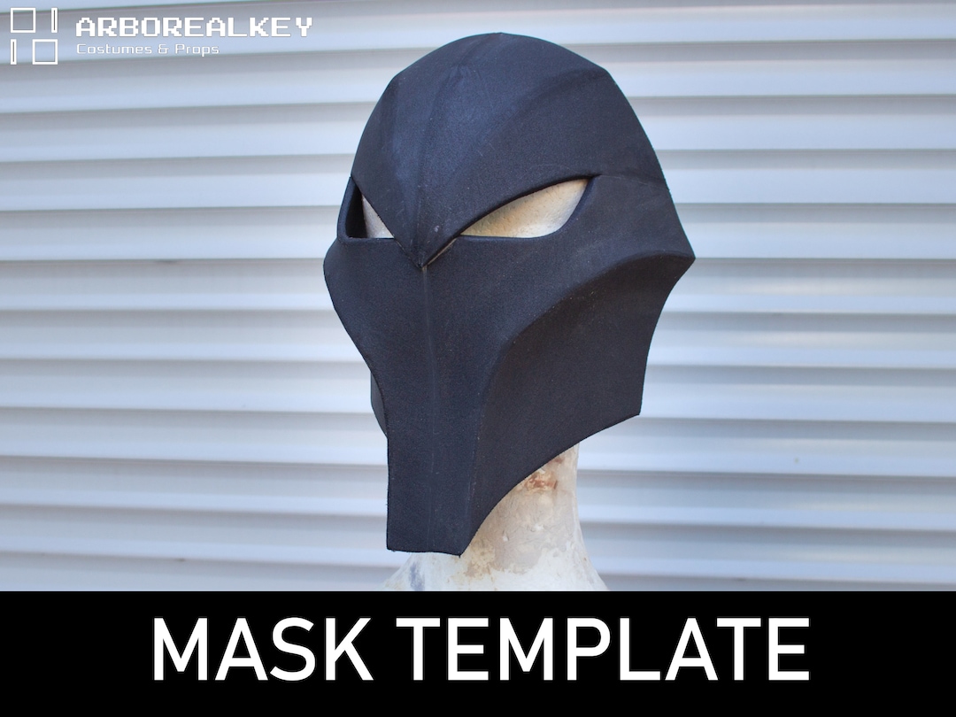 Villain Mask Pattern + Instructions - Etsy