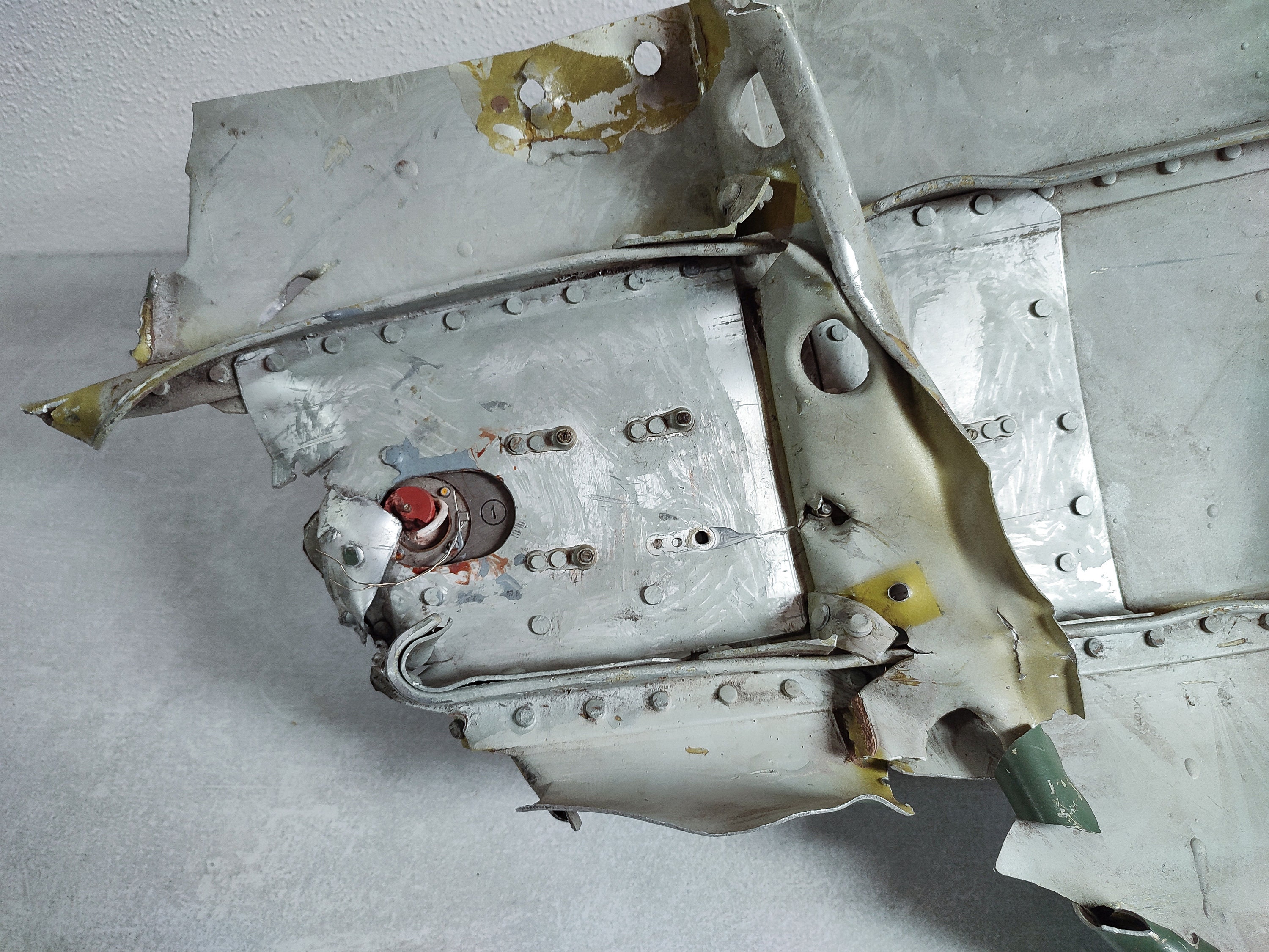 Big Size Piece Aircraft Skin DOWNED Russian Sukhoi SU-25 SM Frogfoot ...
