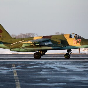 Big Size Piece Aircraft Skin DOWNED Russian Sukhoi SU-25 SM Frogfoot ...