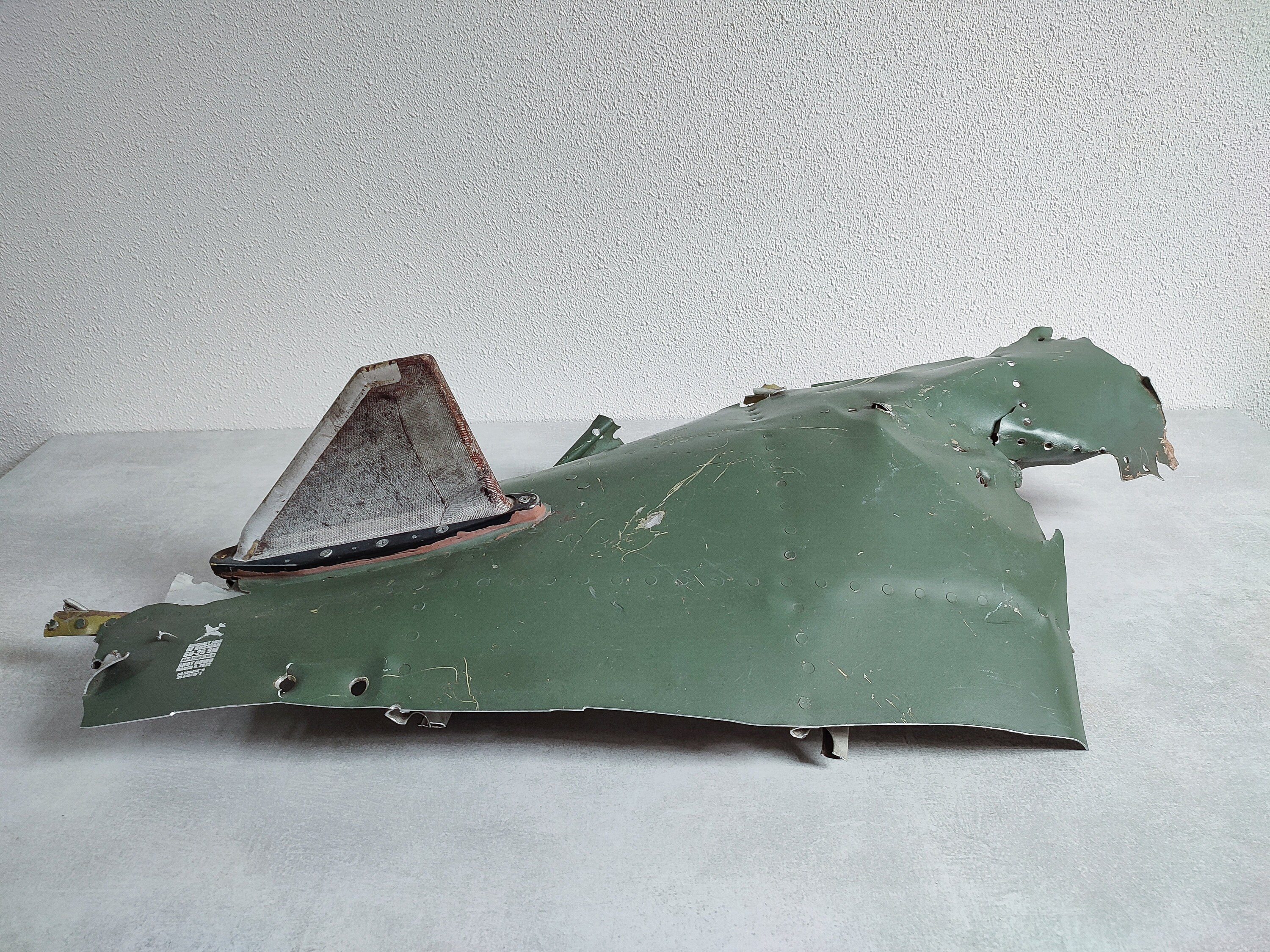 Big Size Piece Aircraft Skin DOWNED Russian Sukhoi SU-25 SM Frogfoot ...