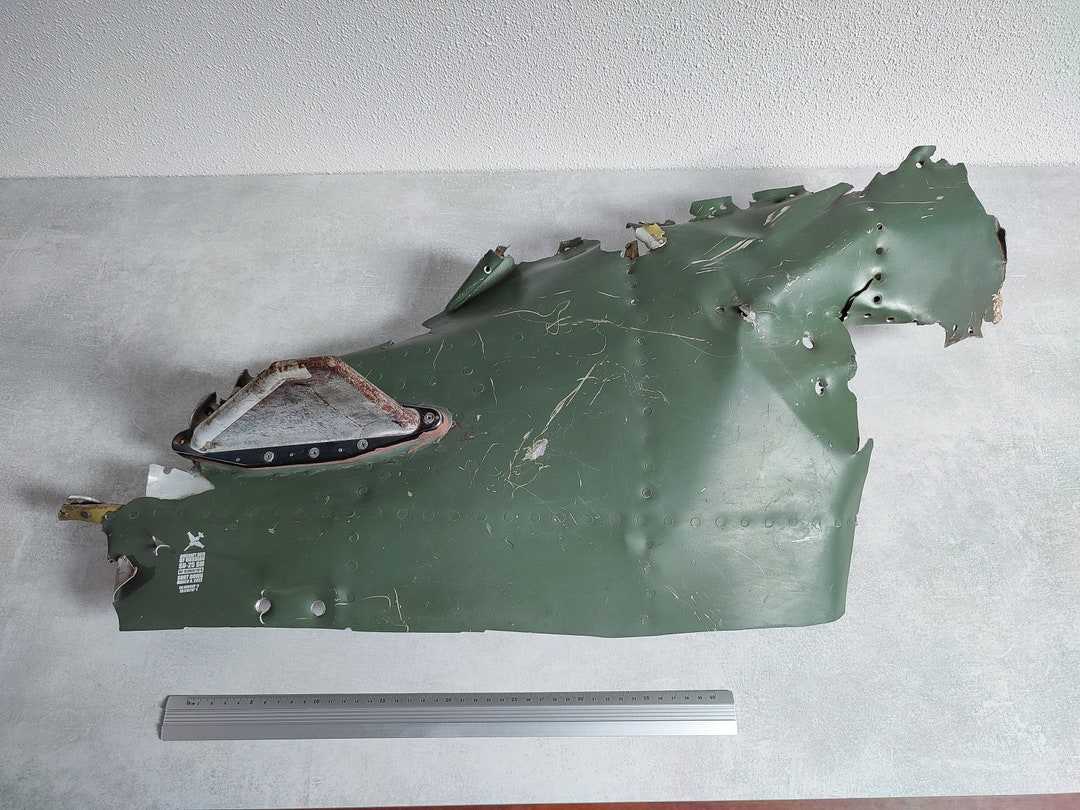Big Size Piece Aircraft Skin DOWNED Russian Sukhoi SU-25 SM Frogfoot ...