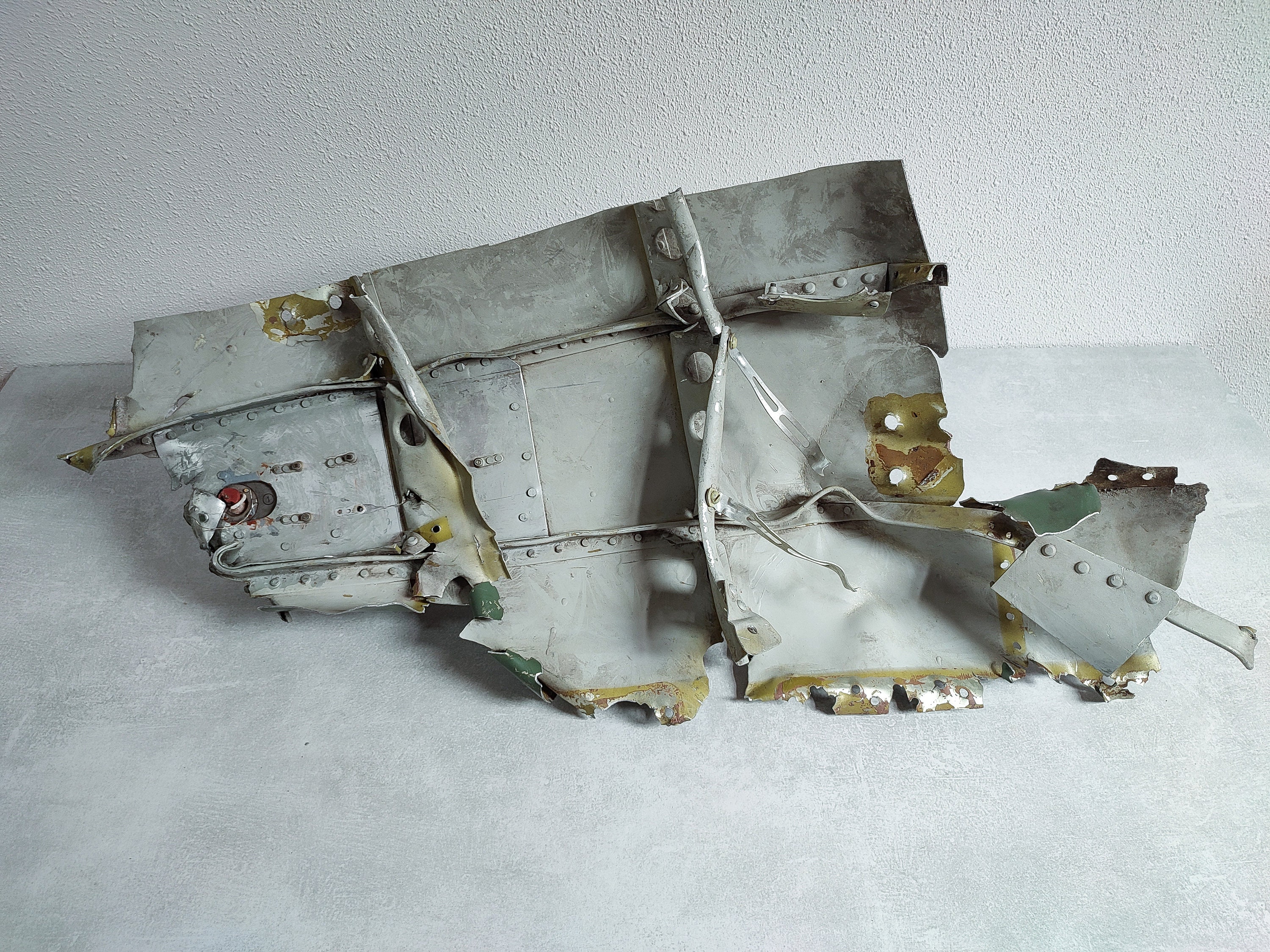 Big Size Piece Aircraft Skin DOWNED Russian Sukhoi SU-25 SM Frogfoot ...