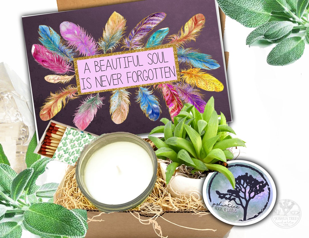 Bereavement Gift Idea: A Beautiful Soul is Never Forgotten - Grief Care ...