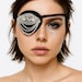 Surreal Rhinestone Gem Eyepatch : Beaded Evil Eye, Festival Fashion Eye ...