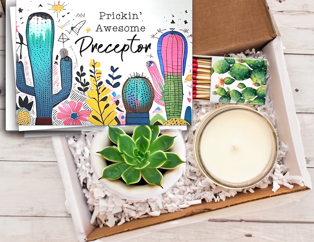 Nurse Practitioner Preceptor Gift - Appreciation Week Succulent Scented ...
