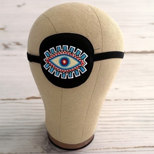 Surrealist Art Eye Patch - Pirate Patch - Evil Eye Unisex Adjustable ...