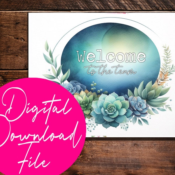 Welcome New Employee Sign - Etsy