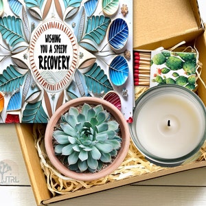 Wishing You a Speedy Recovery - Get Well Gift Box Set - Healing Vibes ...