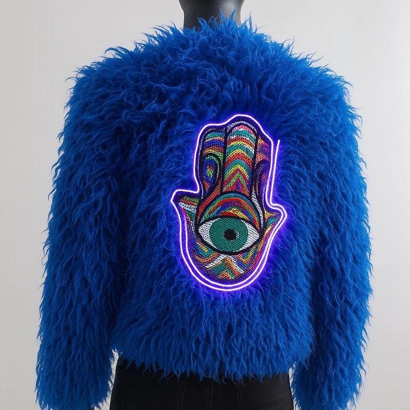 Led Fur Jacket - Etsy