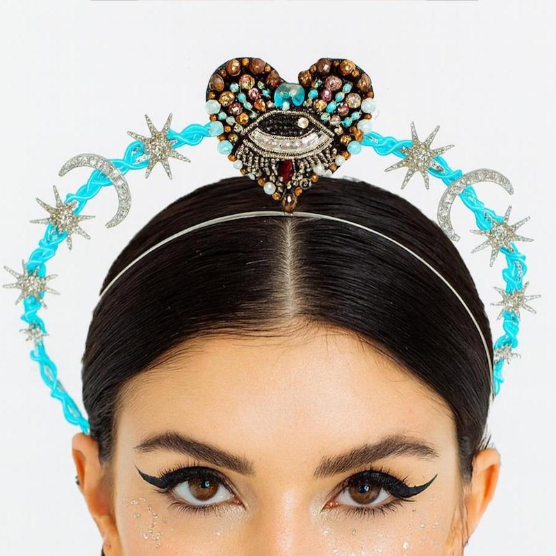 Mens Headpiece Hearts - Etsy