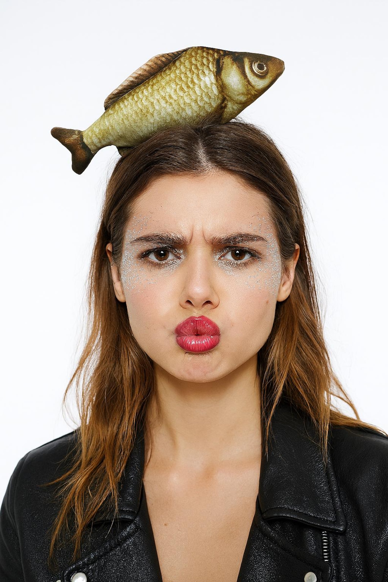 Surrealist Fish Plush Headband With Optional Cowboy Hat - Surrealism ...