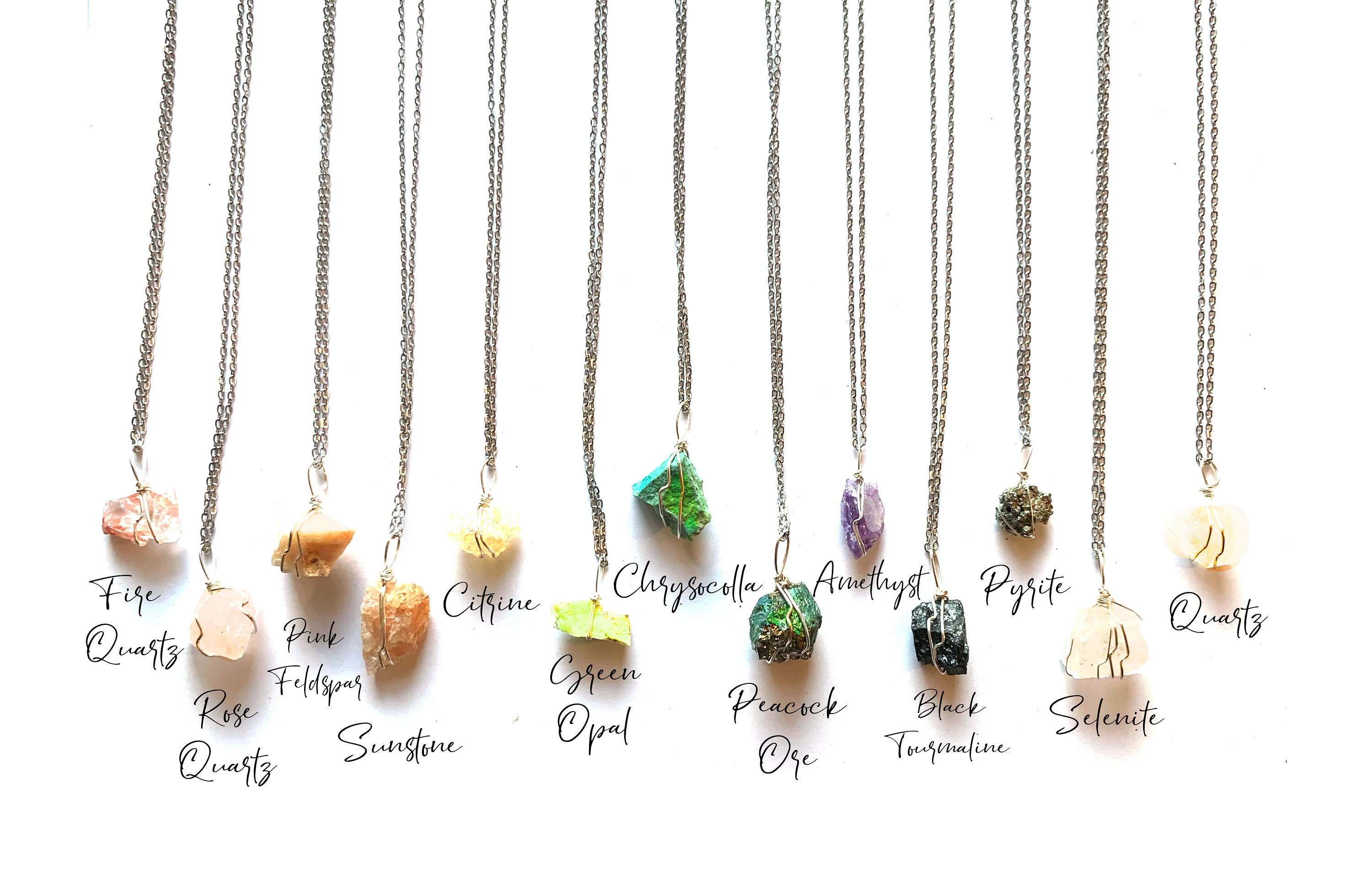 Babysitter Gift REAL Crystal Necklace • Babysitter Thank You Gift ...