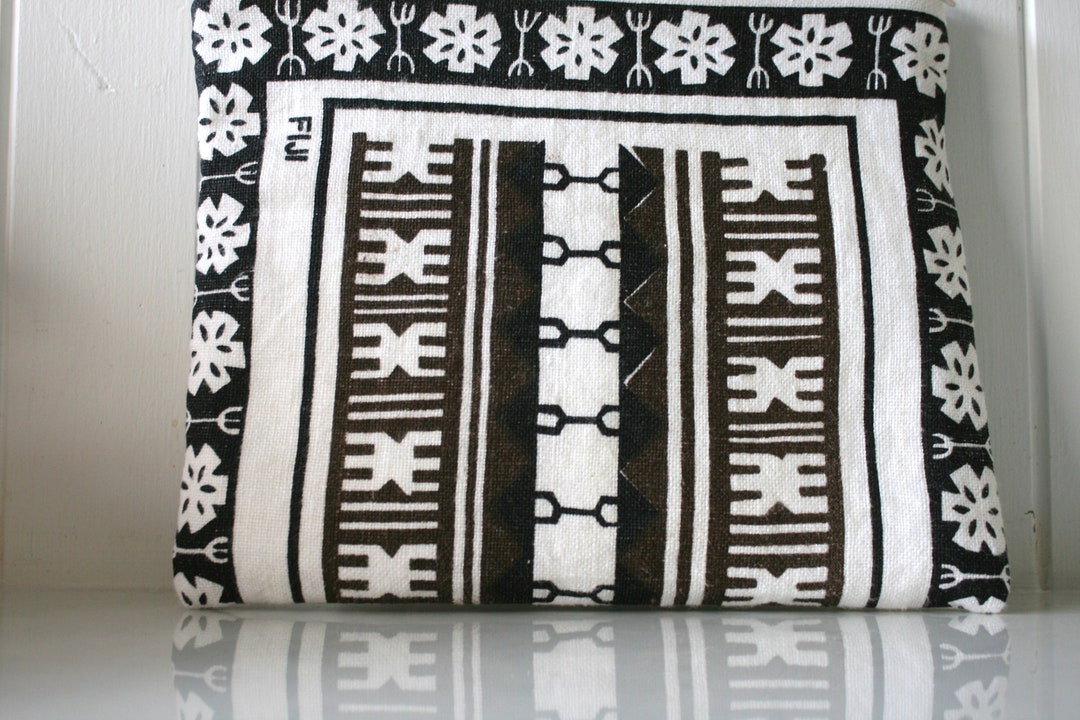 Pure Linen Fiji fabric Makeup bag Handmade Linen - Etsy Österreich