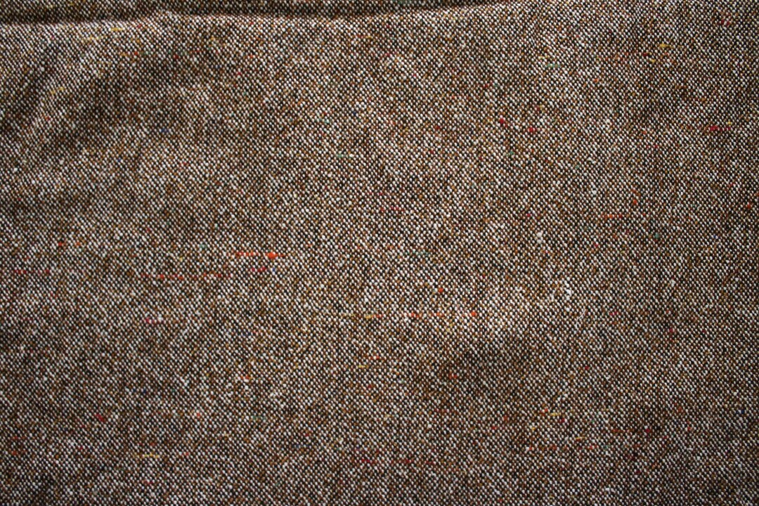 Vintage Wool Tweed Brown Grey Rainbow Fleck Hopsack 150 X 150cm - Etsy