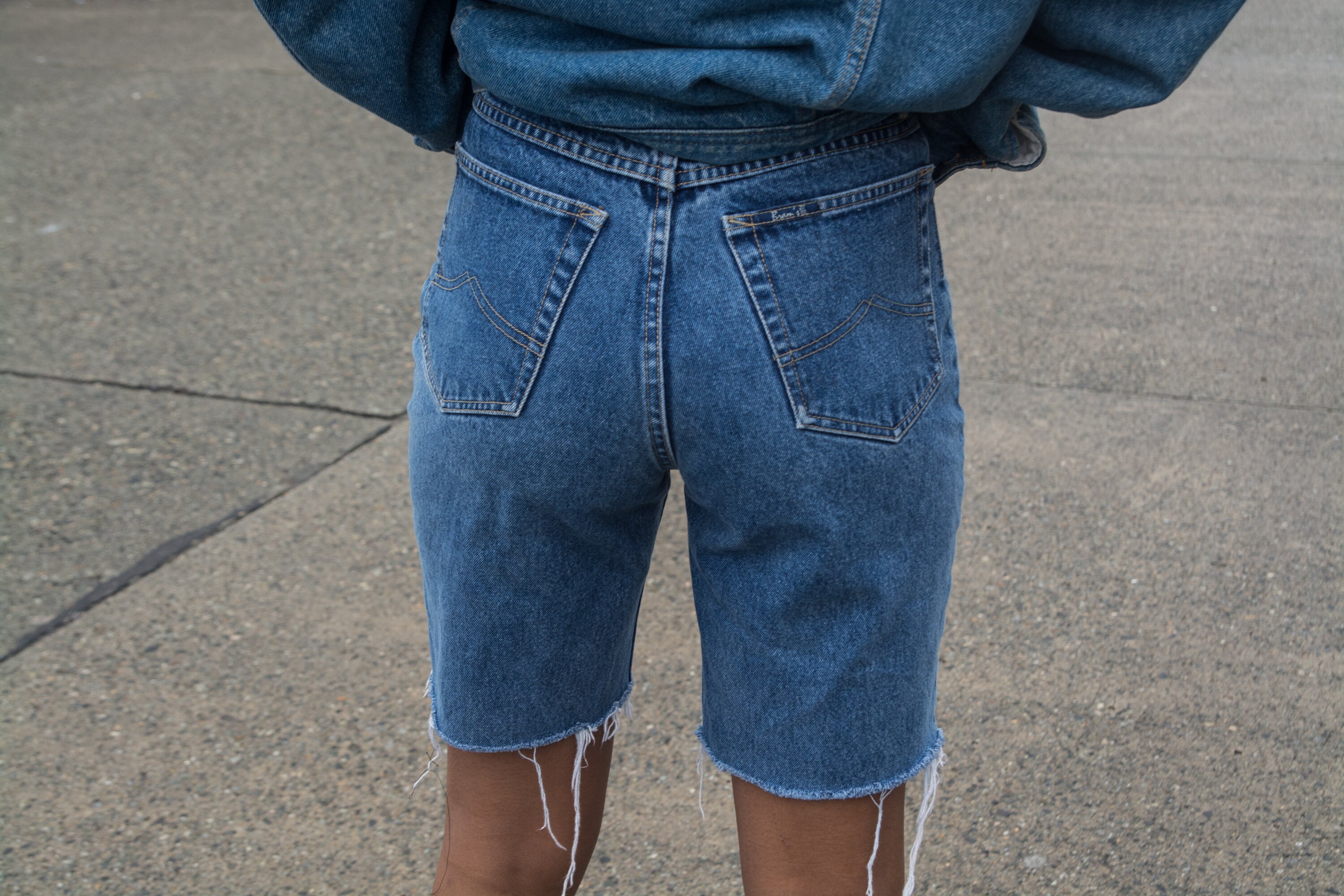 Vintage Denim Cut off Shorts - Etsy