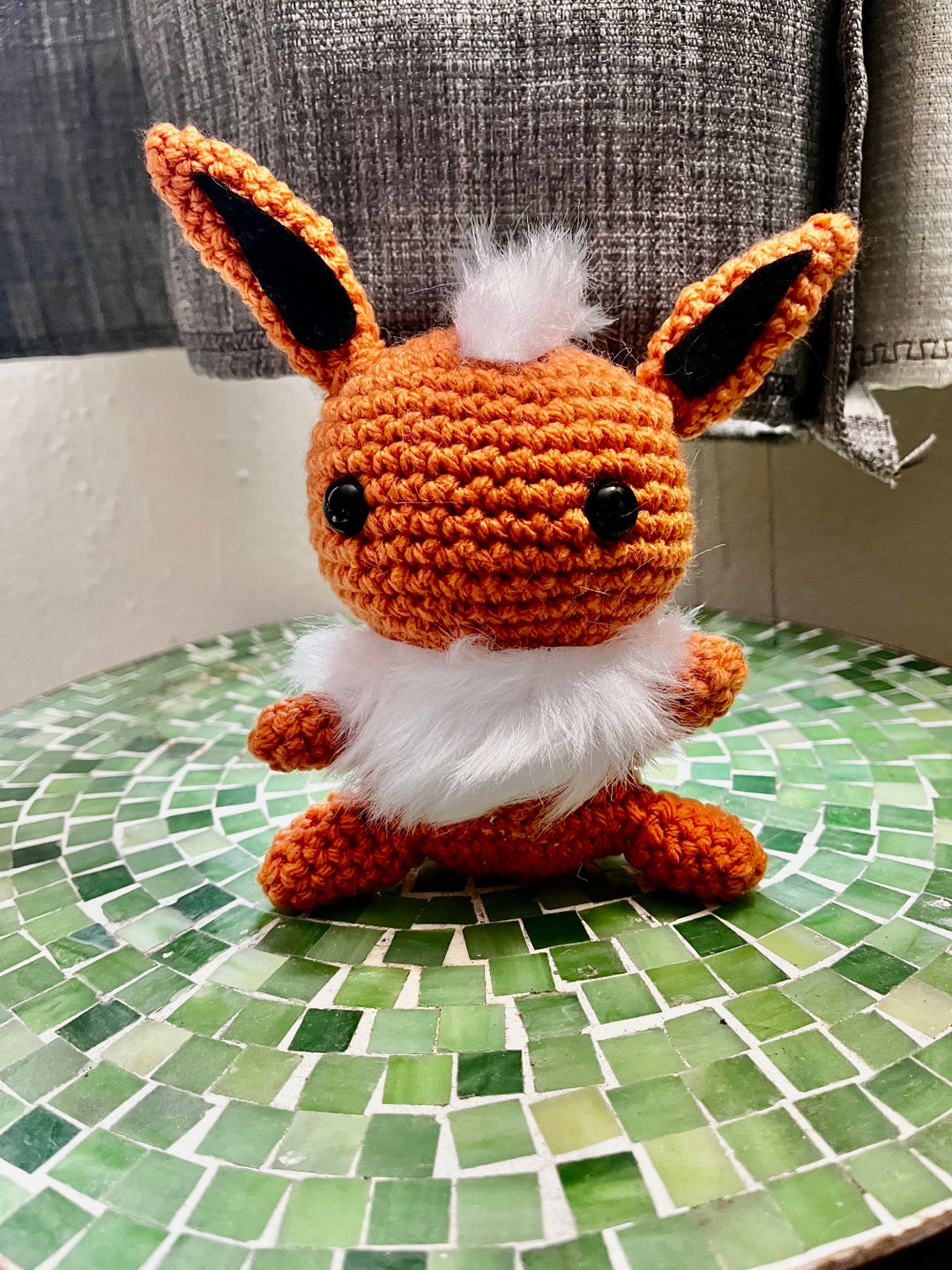 Flareon Amigurumi Doll - Etsy