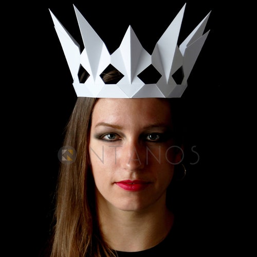 Evil Queen CROWN Make Ravenna's Crown With Card and This - Etsy