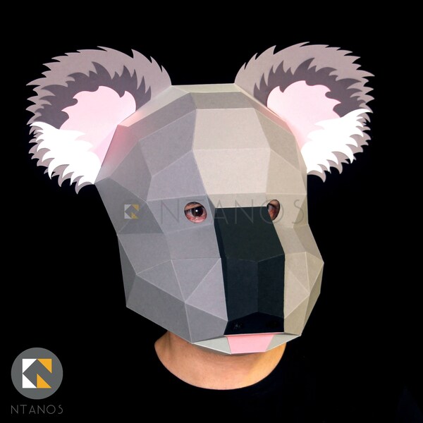 Koala Mask - Etsy