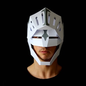 KNIGHT Armor Mask - Make Your Own Knight's Helmet From Card With This ...