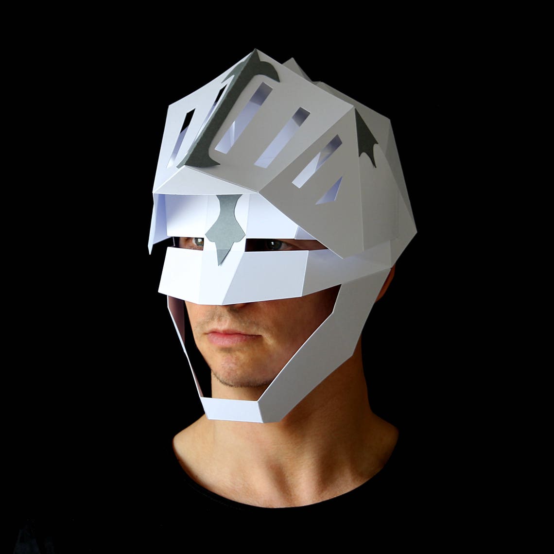 KNIGHT Armor Mask - Crea il tuo elmo da cavaliere dalla carta con ...