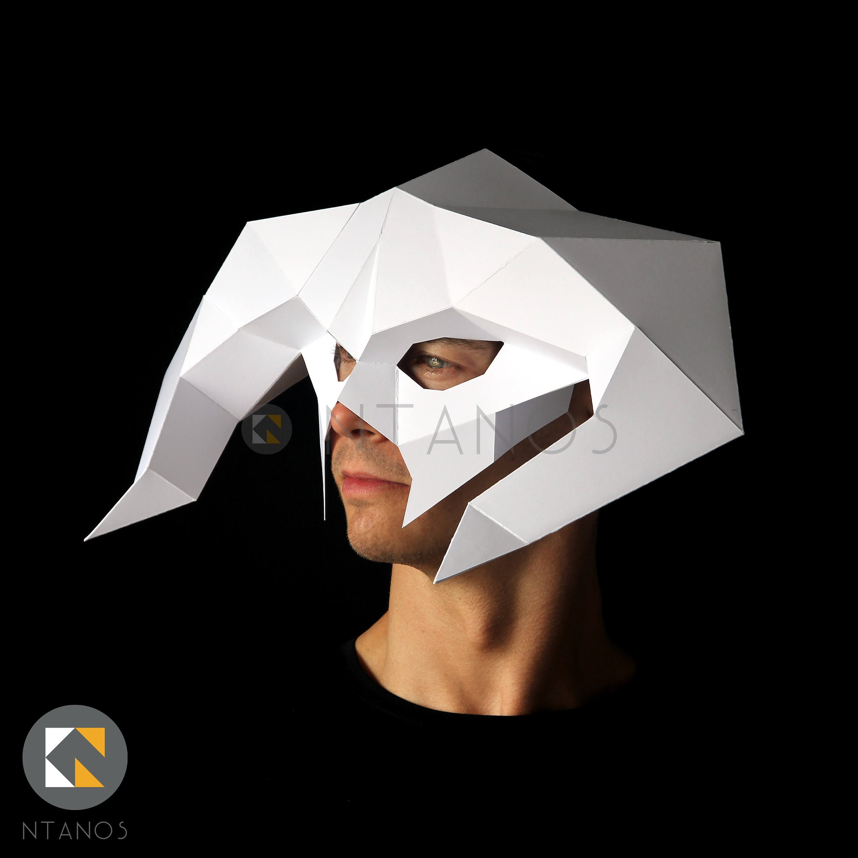 BALROG Mask Make This Mask of Demon Balrog From Card Using - Etsy