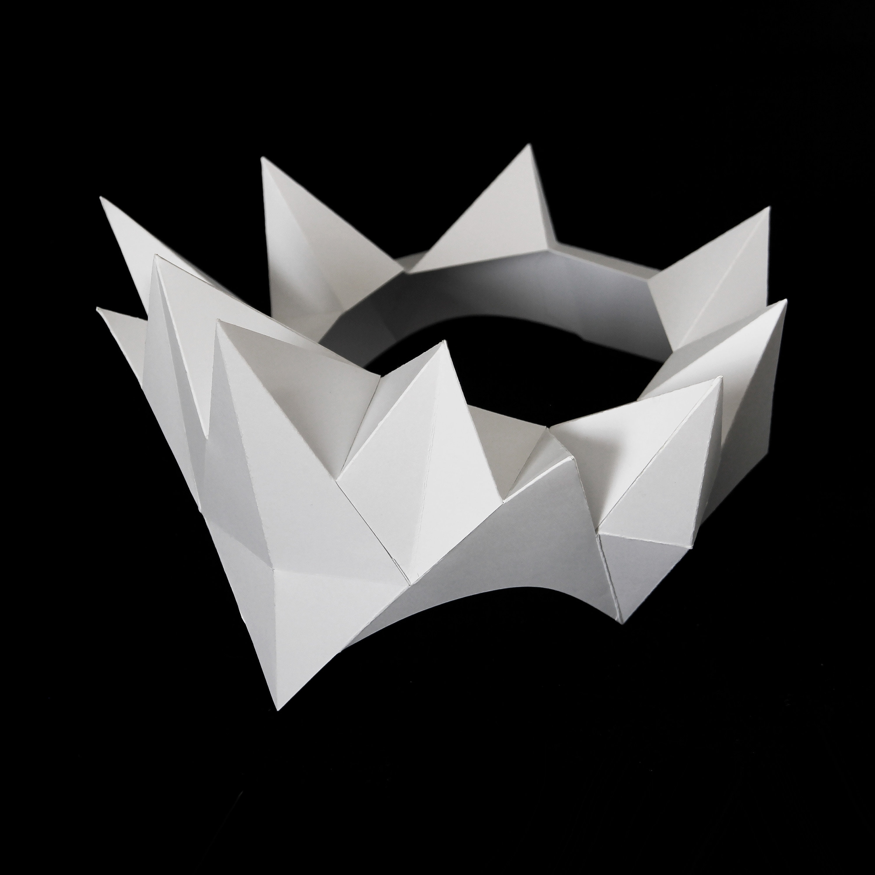 CROWN Headpiece - Build Your Own Headpiece From Card, With This ...