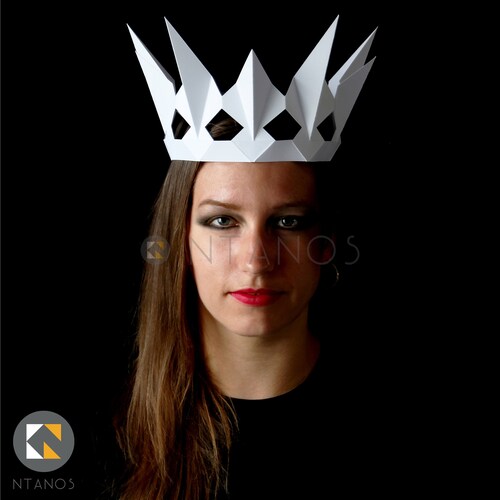 Evil Queen CROWN Make Ravenna's Crown With Card and This - Etsy