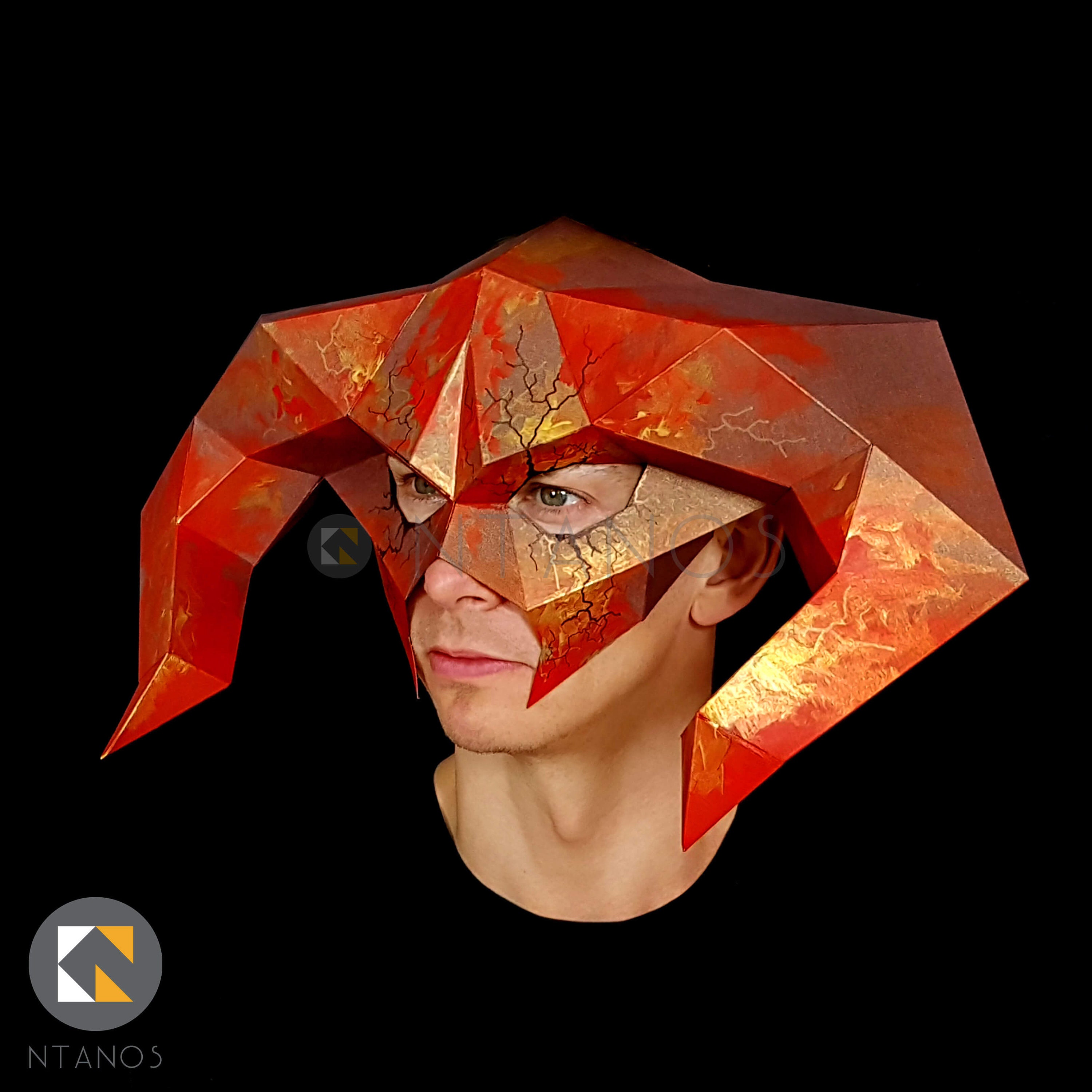 BALROG Mask Make This Mask of Demon Balrog From Card Using - Etsy