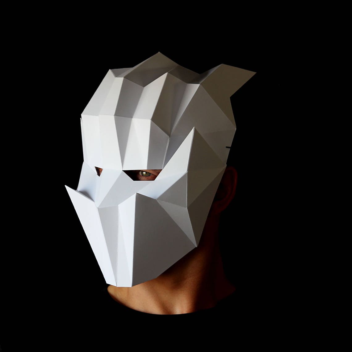 Geometric Mask Full Face Mask You Can Make With This - Etsy UK