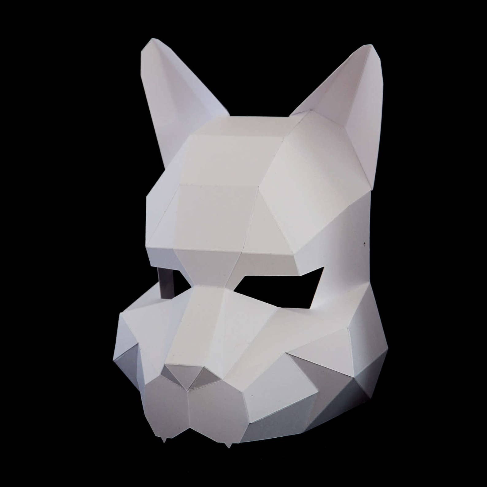 CAT Mask woman Easy to Make Cat Mask From Card With This - Etsy