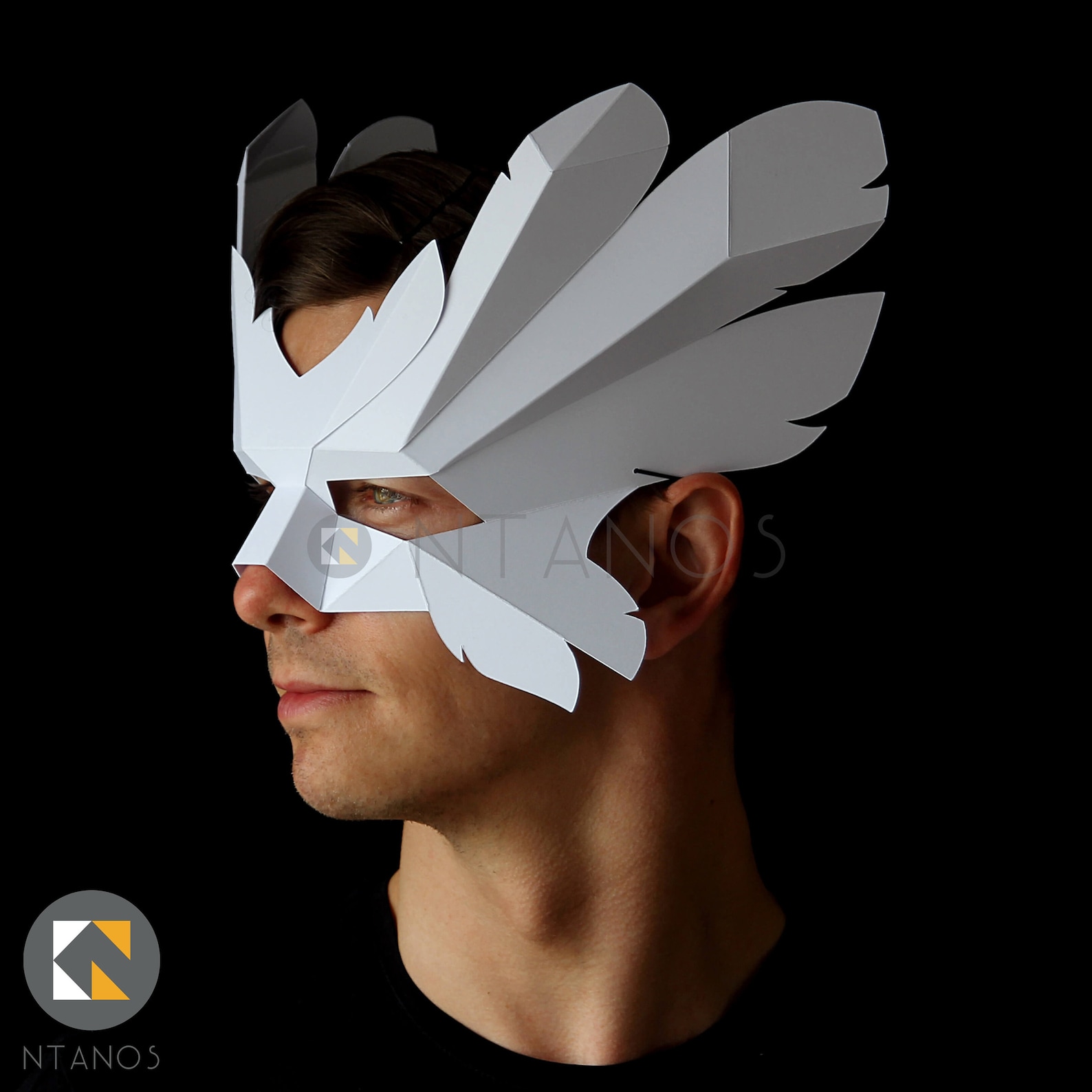 ICARUS Mask - Make an Easy Winged Mask From Card With This PDF Download ...