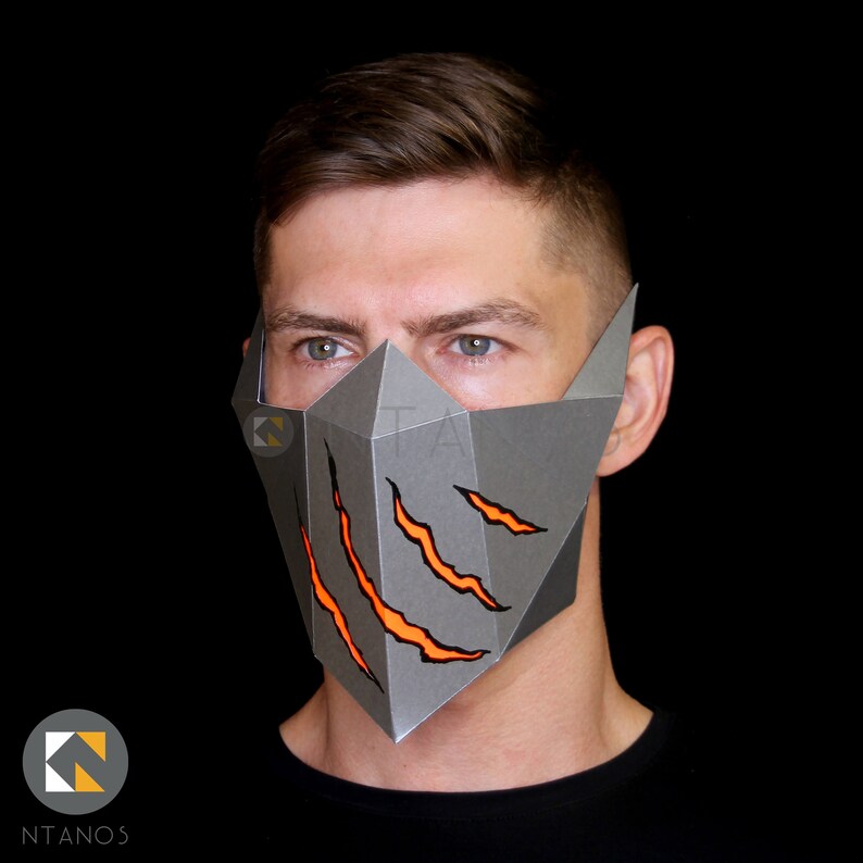 MUZZLE Mask Make This Easy Muzzle Mask From Card With This - Etsy UK