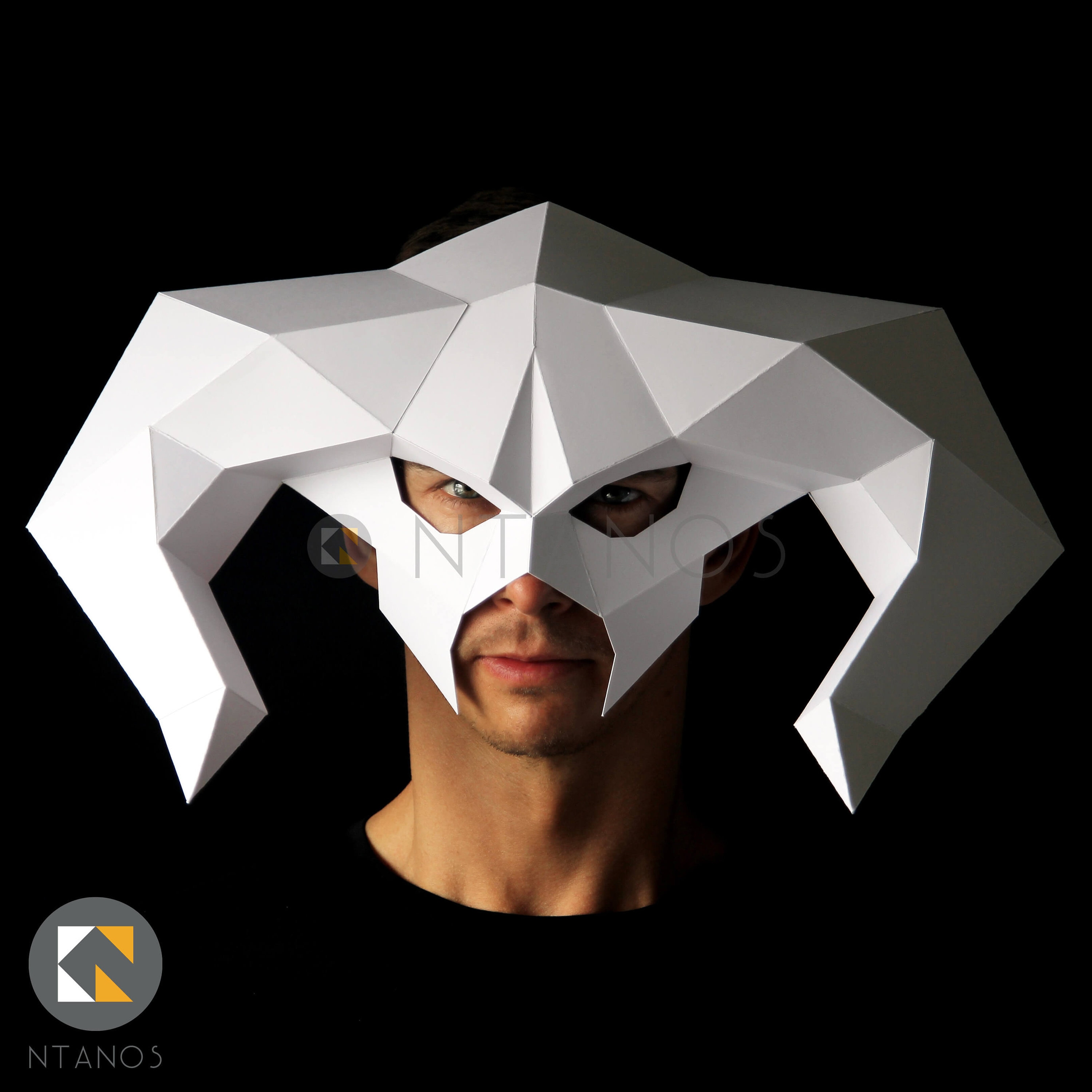 BALROG Mask Make This Mask of Demon Balrog From Card Using - Etsy