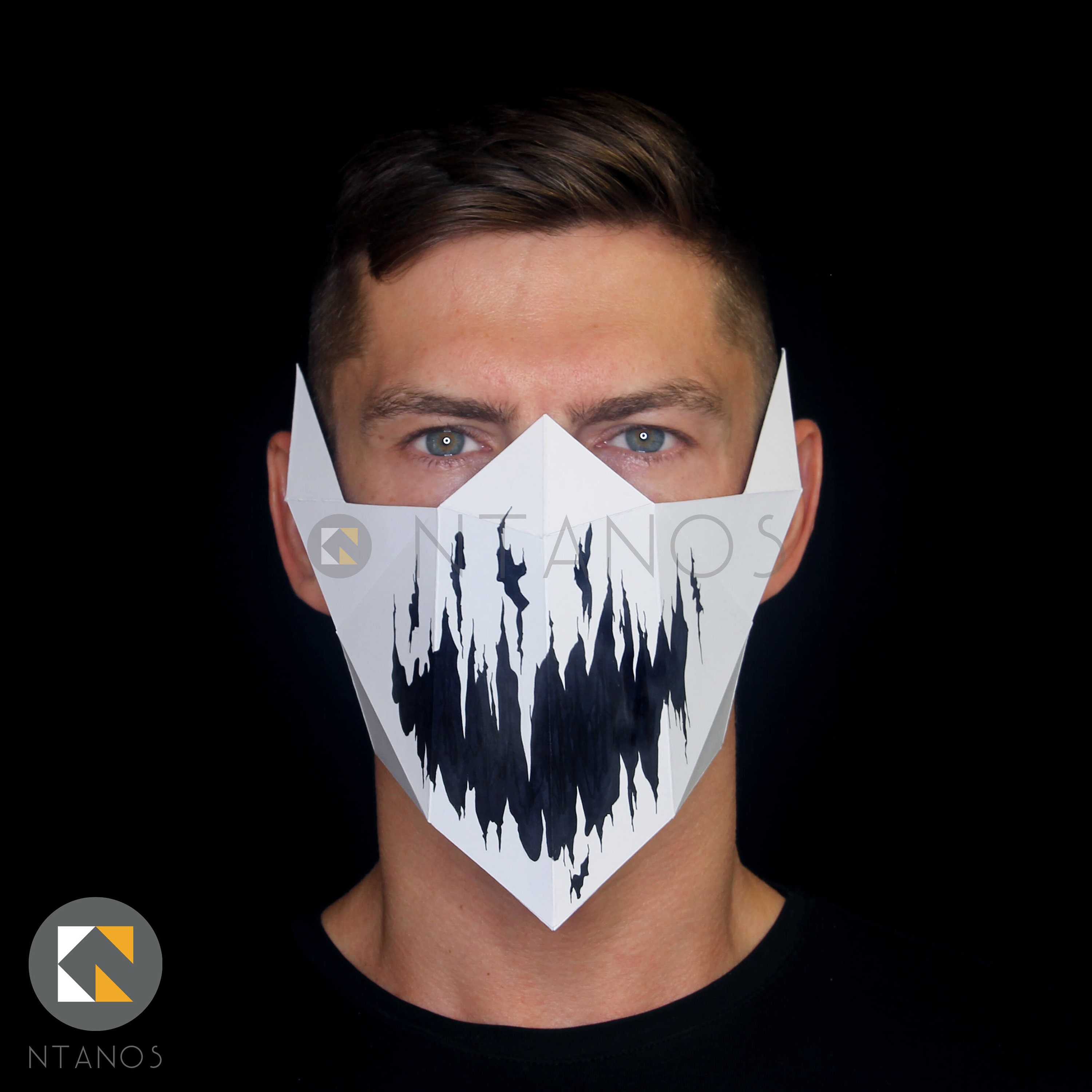 MUZZLE Mask Make This Easy Muzzle Mask From Card With This | Etsy