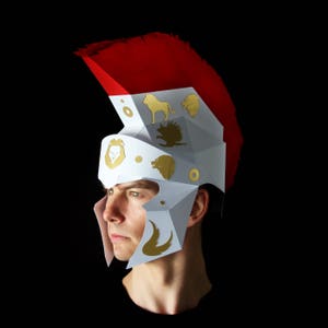 CENTURION HELMET - Make Your Own Paper Helmet With This Instant ...