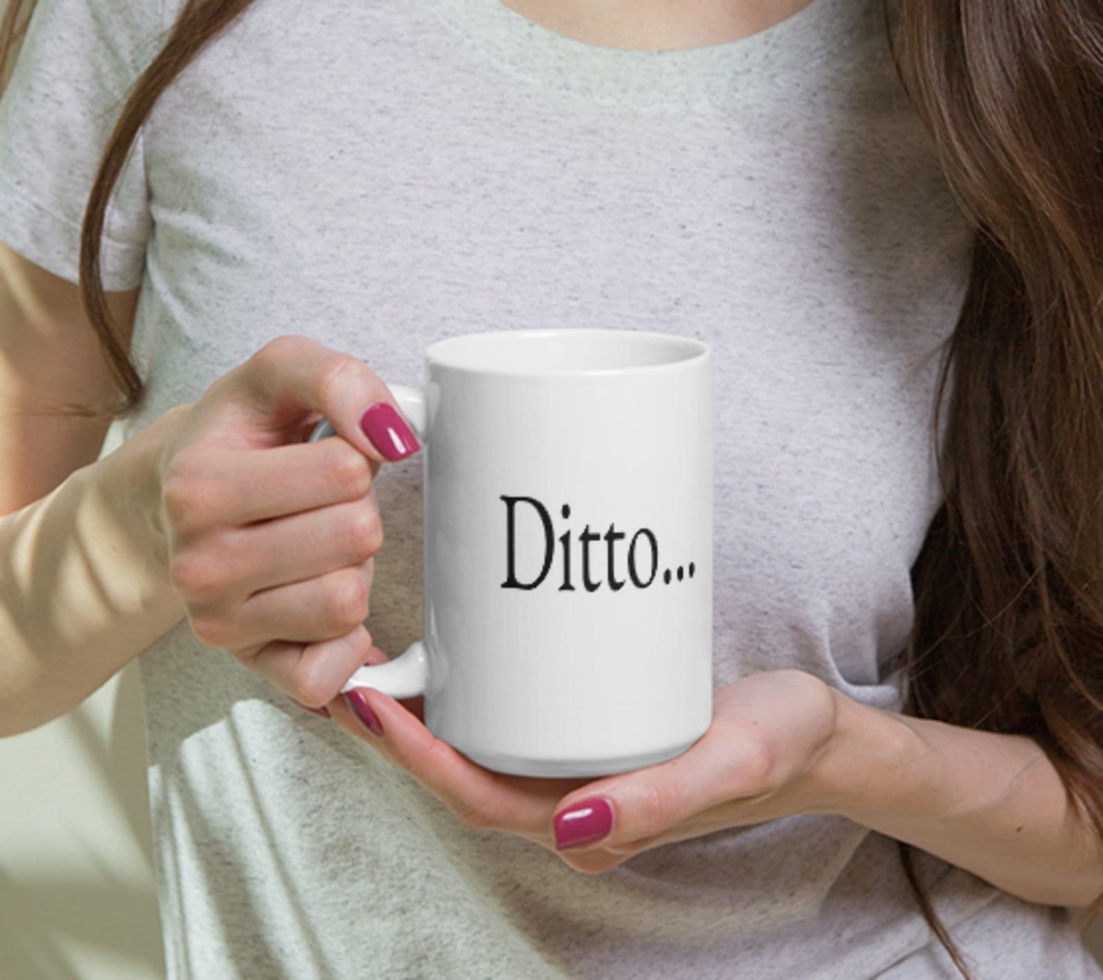 Customizable Ditto... Mug Ditto Quote Personalized Coffee - Etsy