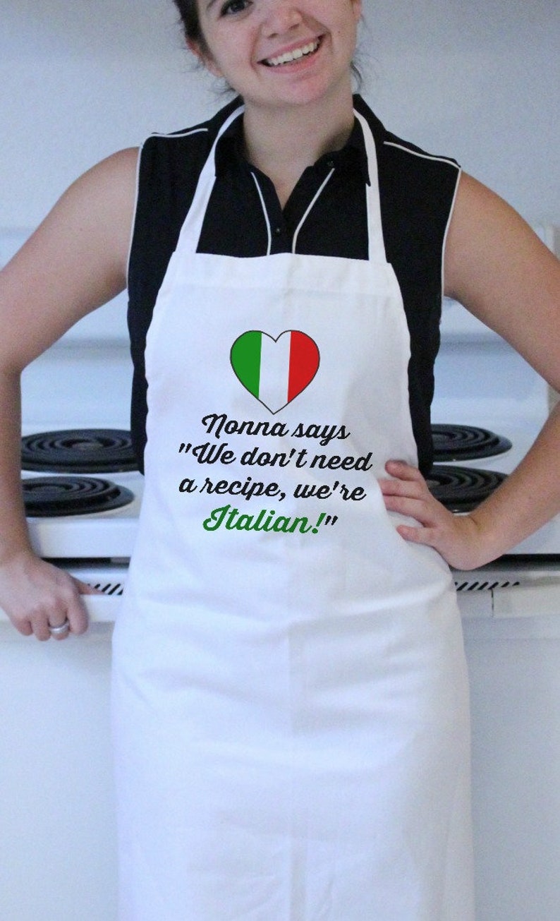 We're Italian Apron Custom Apron personalized Apron | Etsy