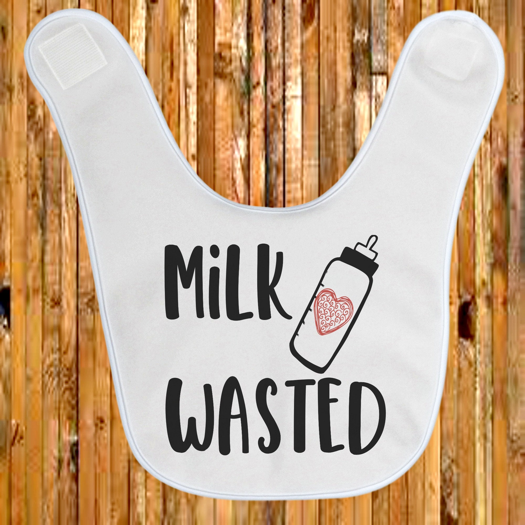 Custom Baby Bib Milk Wasted Bib Personalizable Baby Bib - Etsy