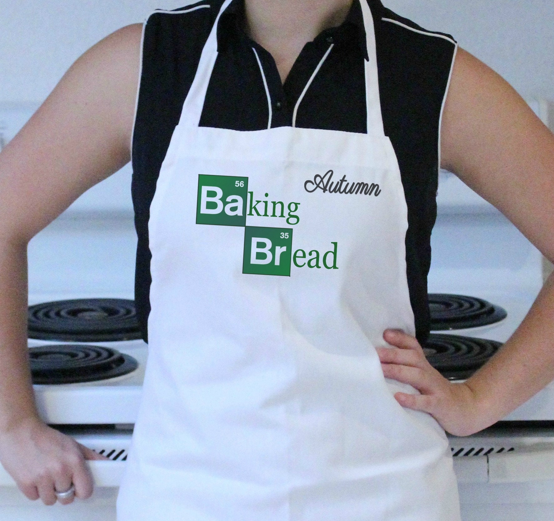 Baking Bread Personalized Apron Take off of Breaking Bad | Etsy