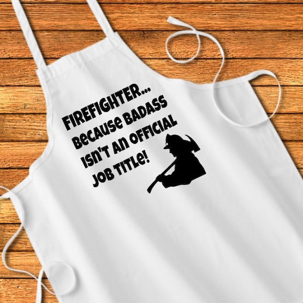 Firefighter Apron - Etsy