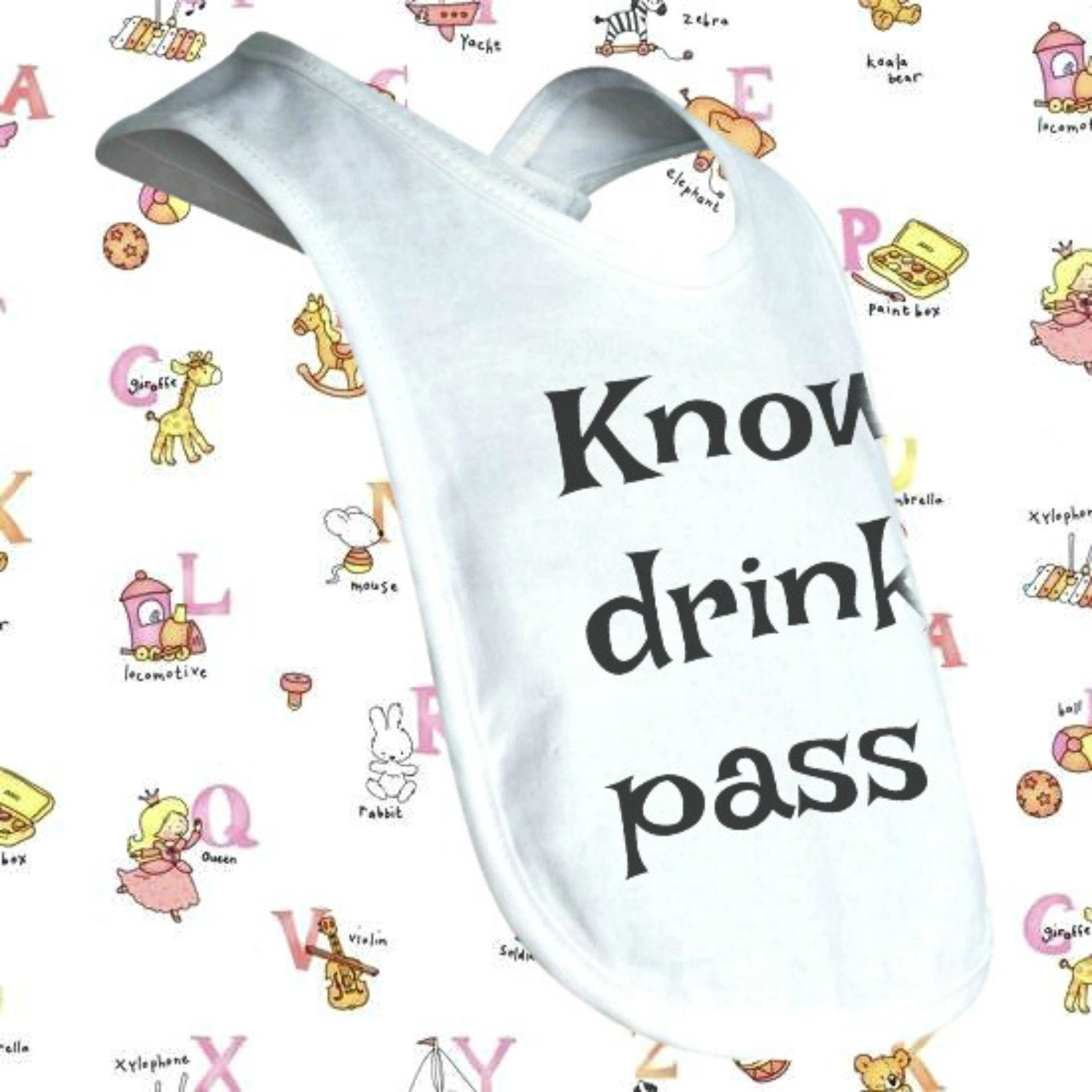 Personalized Baby Bib Funny Saying Bib Boy or Girl Baby | Etsy