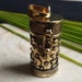 Amulet Box Pendant With Celestial Motifs Cylindrical Talisman Pendant ...