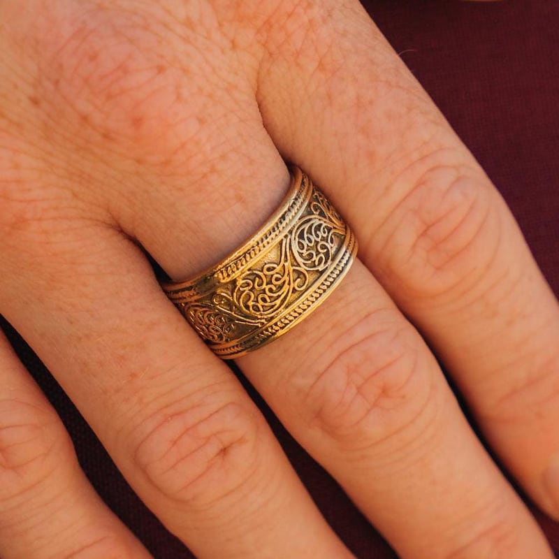 Mens Adjustable Rings - Etsy